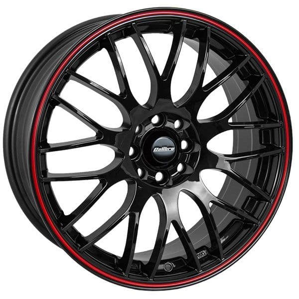 18" Calibre X-Load Gloss Black Alloy Wheels - Van Wheels