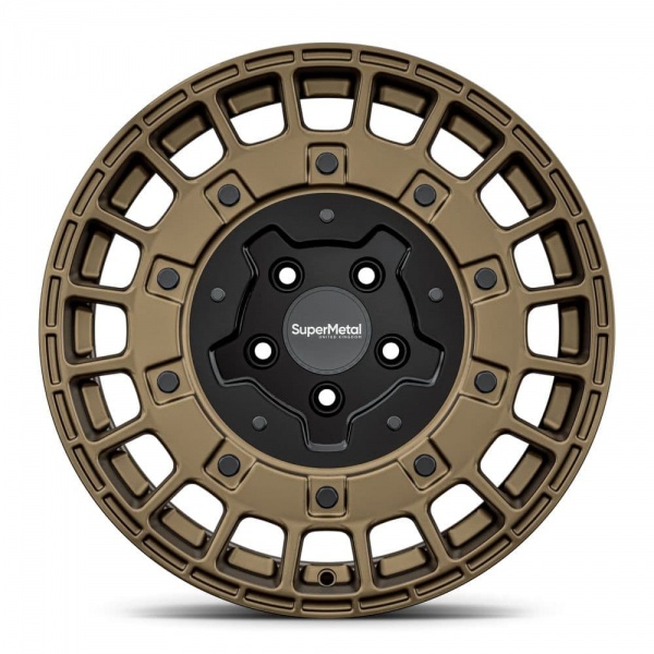 18" SuperMetal Rig Ultra Matt Bronze Alloy Wheels - Van Wheels