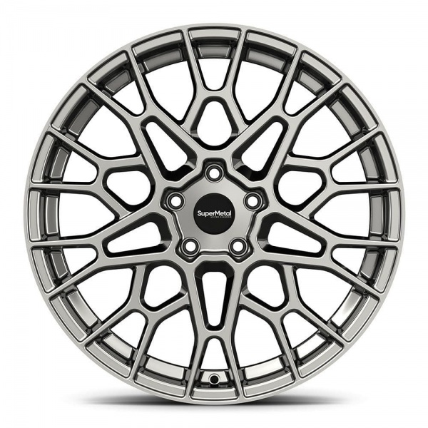 20" SuperMetal Cell Hyper Silver Alloy Wheels - Van Wheels