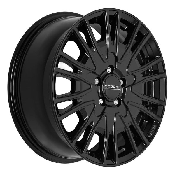 17" Dezent TV Black Alloy Wheels - Van Wheels