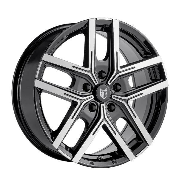16" Fox ADV Satin Black Alloy Wheels - Van Wheels