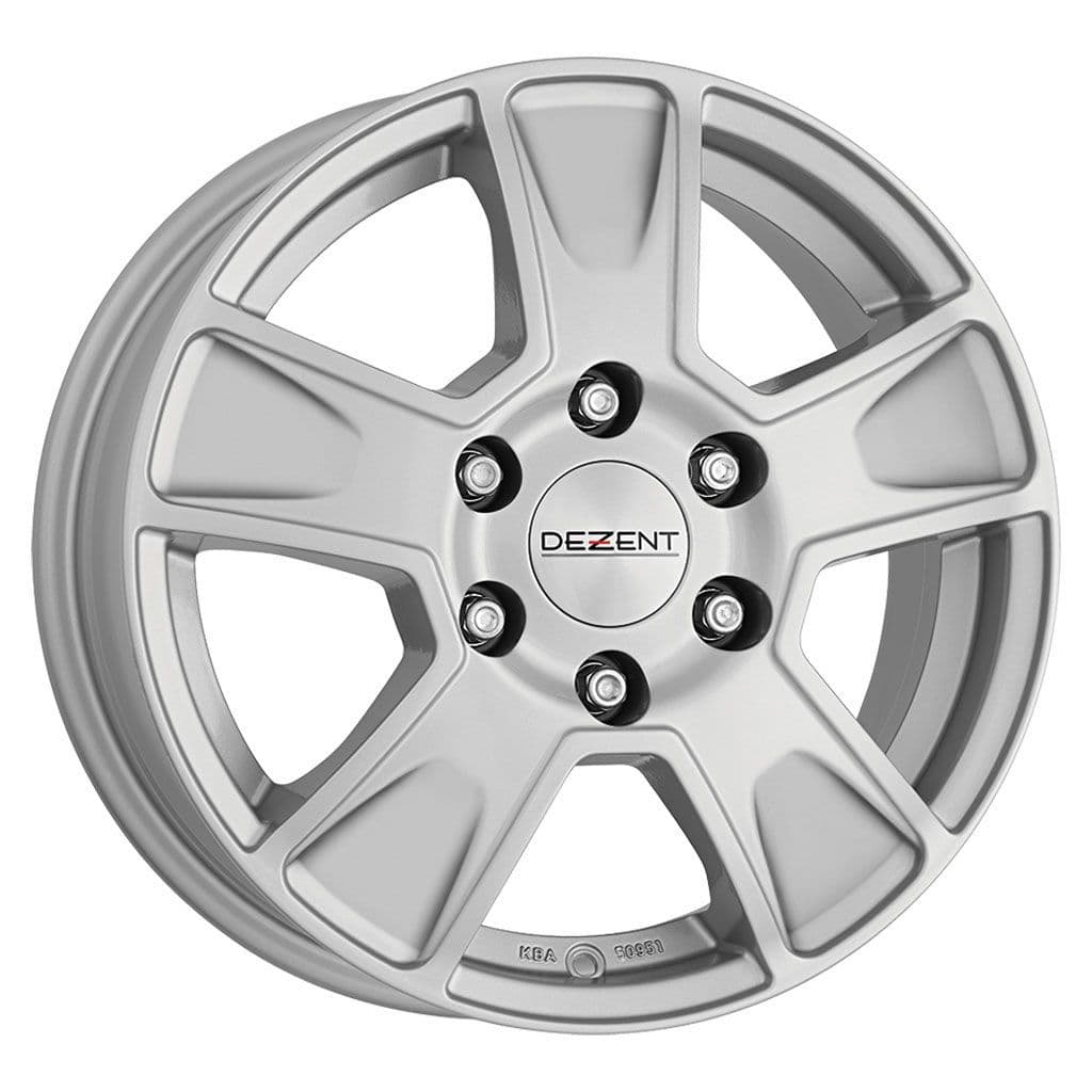 16" Dezent Van Silver Alloy Wheels - Van Wheels