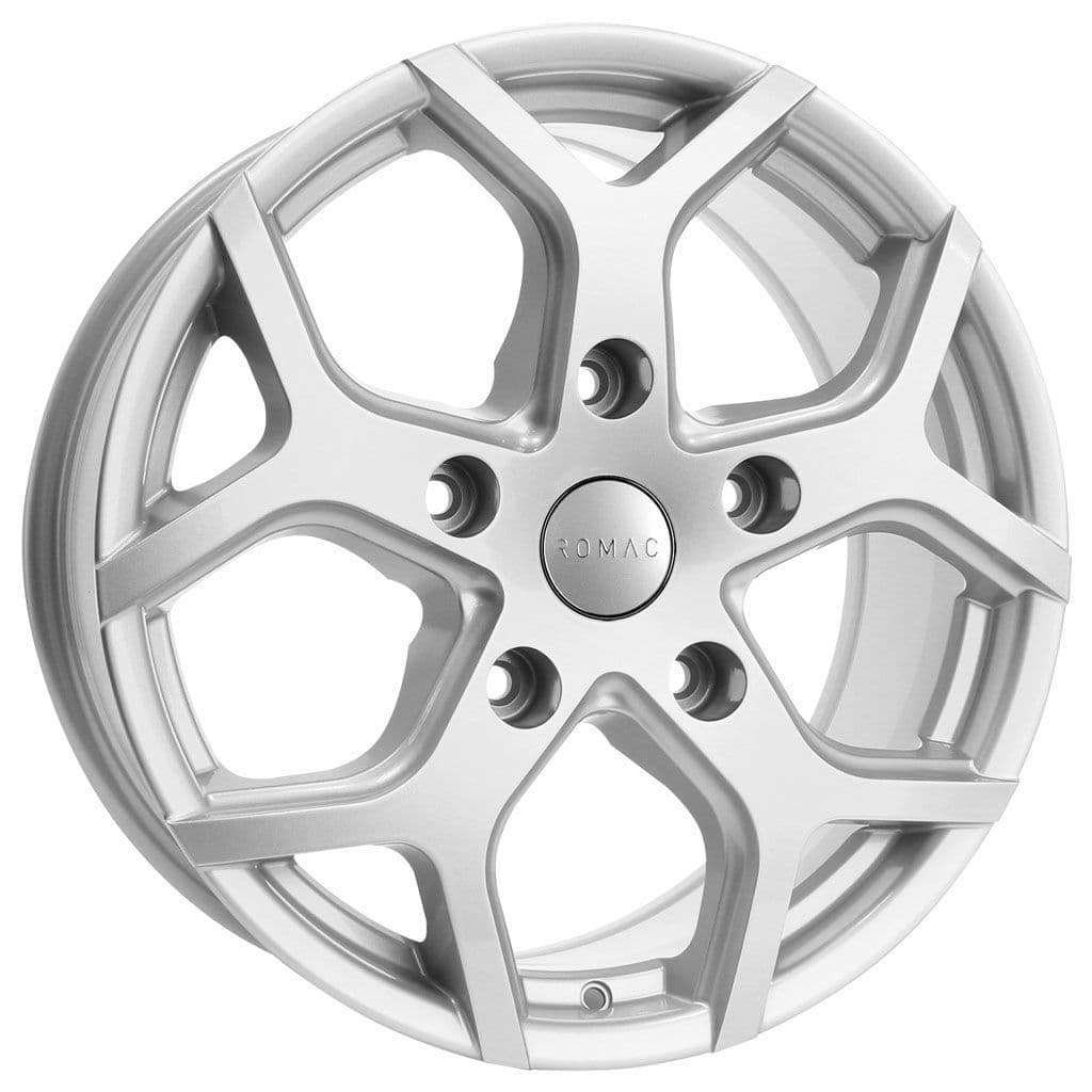 16" Romac Cobra Silver Alloy Wheels - Van Wheels