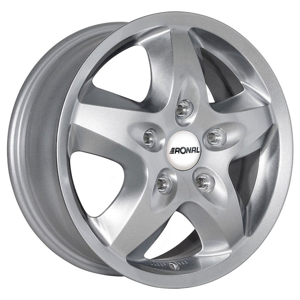 16" Ronal R44 Crystal Silver Alloy Wheels - Van Wheels