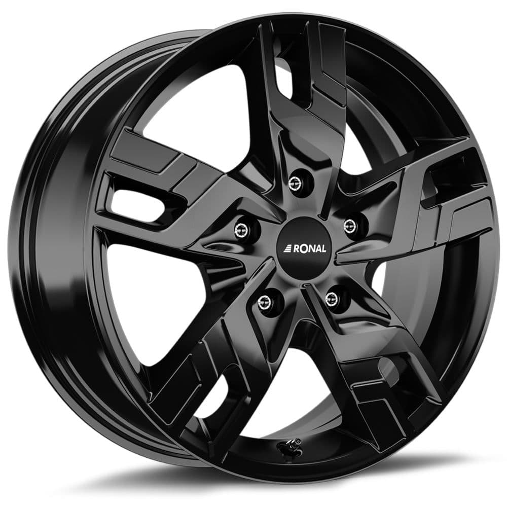 17" Ronal R64 Jetblack Alloy Wheels - Van Wheels
