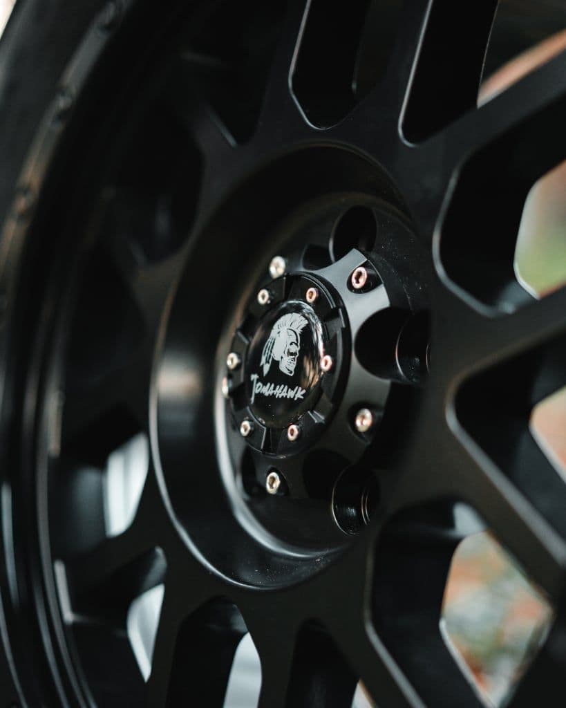 17" Tomahawk Kato Satin Black Alloy Wheels - Van Wheels