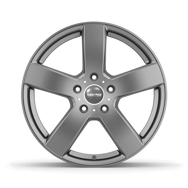 18" SuperMetal Bolt Matt Grey Alloy wheels - Van Wheels