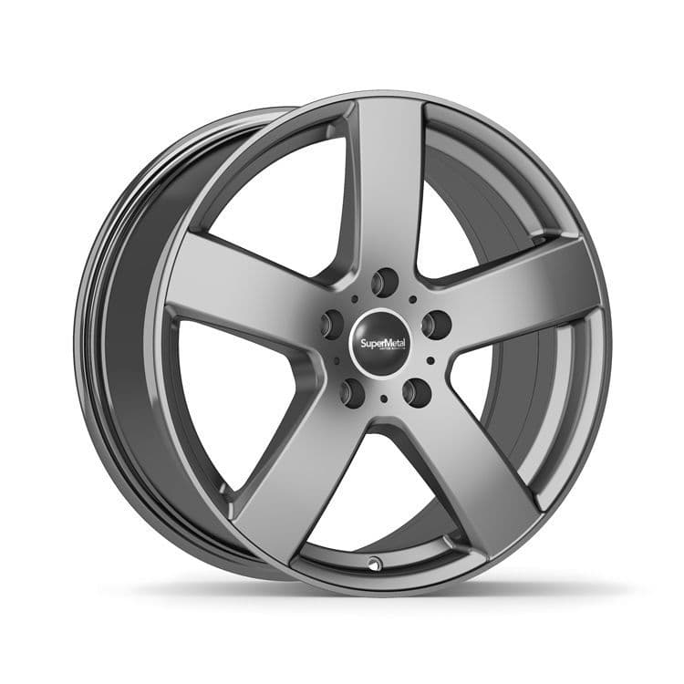 18" SuperMetal Bolt Matt Grey Alloy wheels - Van Wheels