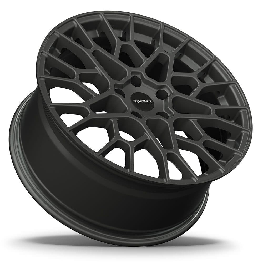 18" SuperMetal Cell Ultra Matt Grey Alloy Wheels - Van Wheels