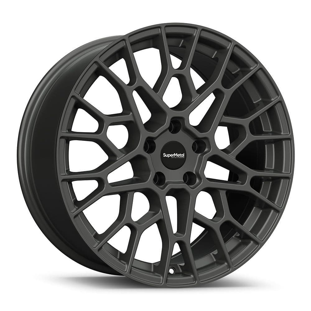 18" SuperMetal Cell Ultra Matt Grey Alloy Wheels - Van Wheels