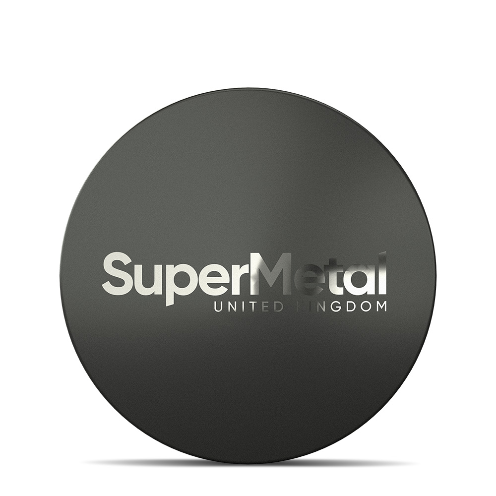 SuperMetal Centre Cap (D60) - Ultra Matt Grey - Van Wheels