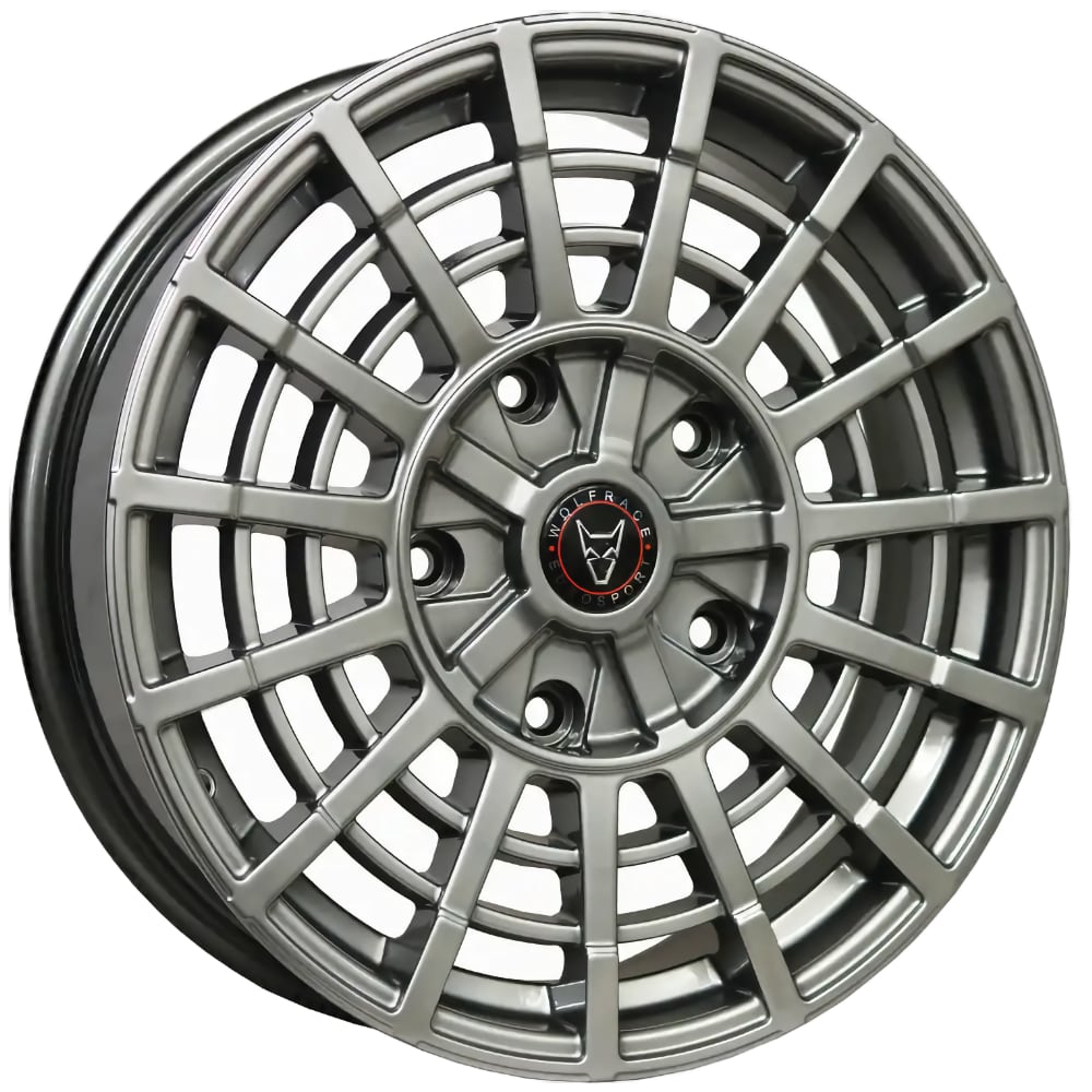 18" Wolfrace Eurosport Turismo Super T Gloss Silver Alloy Wheels - Van ...