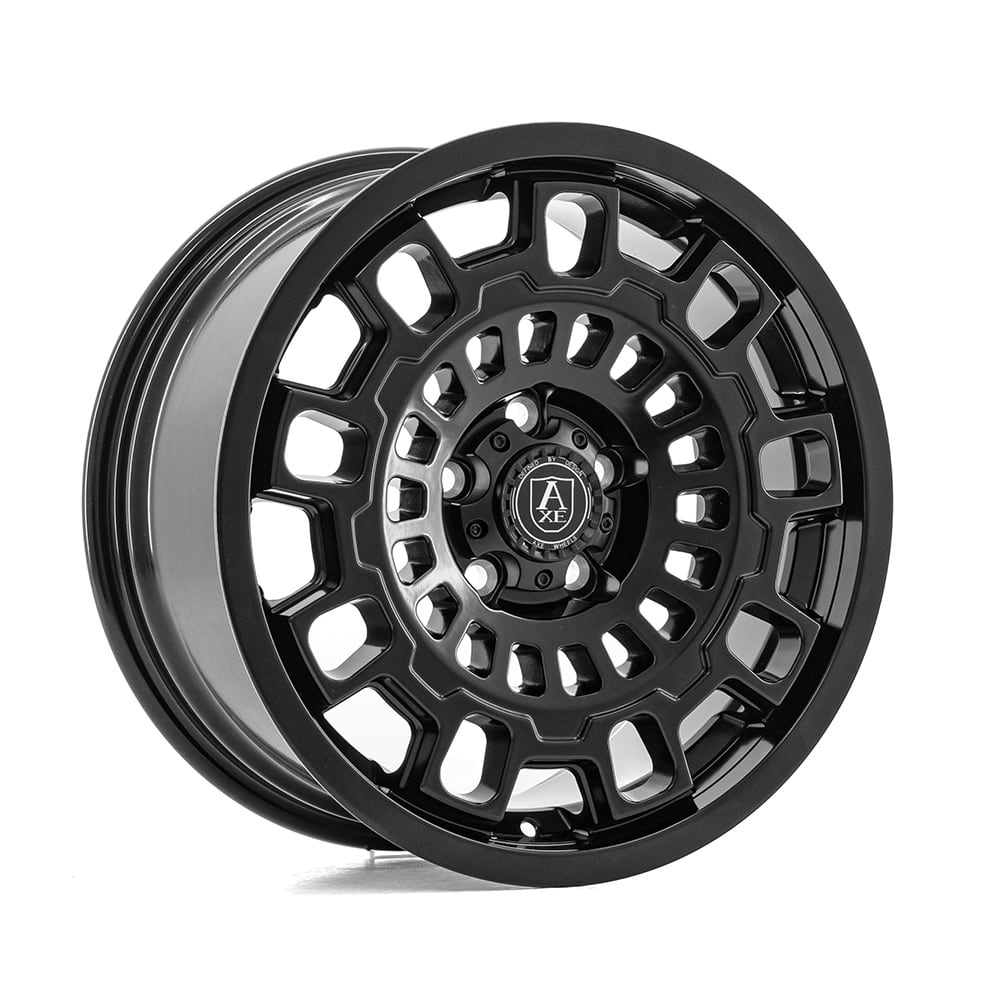 17" Axe EX38 Satin Black Alloy Wheels - Van Wheels