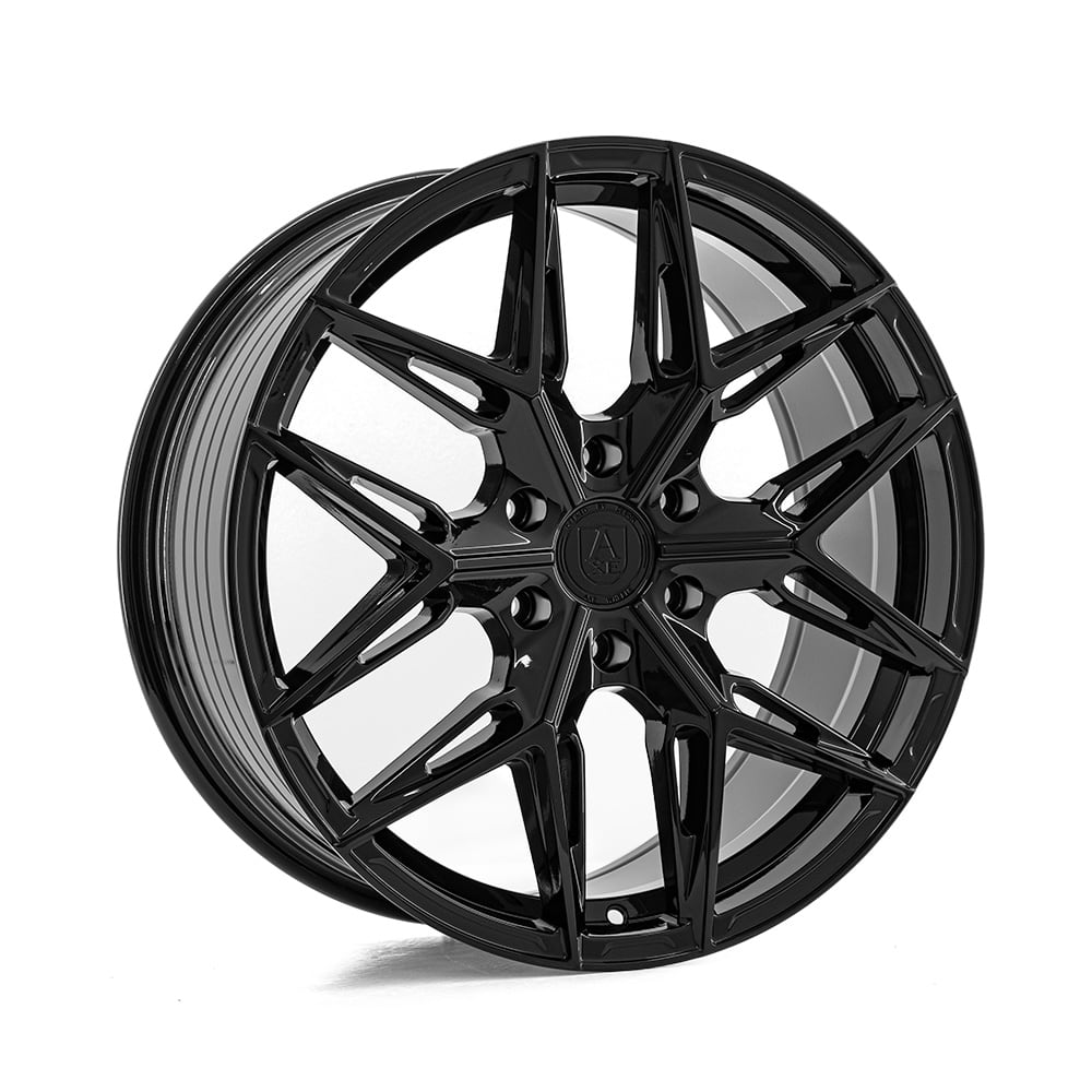 20" Axe EX47T Gloss Black Alloy Wheels - Van Wheels