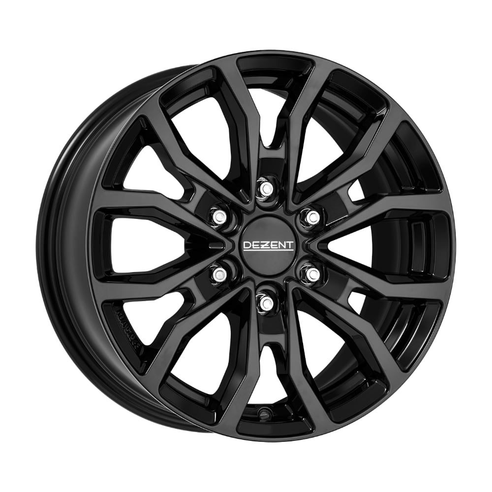 16" Dezent KC Black Alloy Wheels - Van Wheels