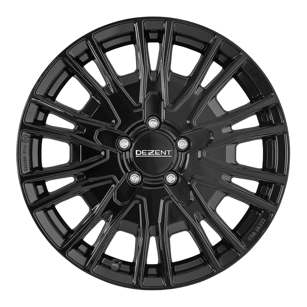 17" Dezent KE Black Alloy Wheels - Van Wheels