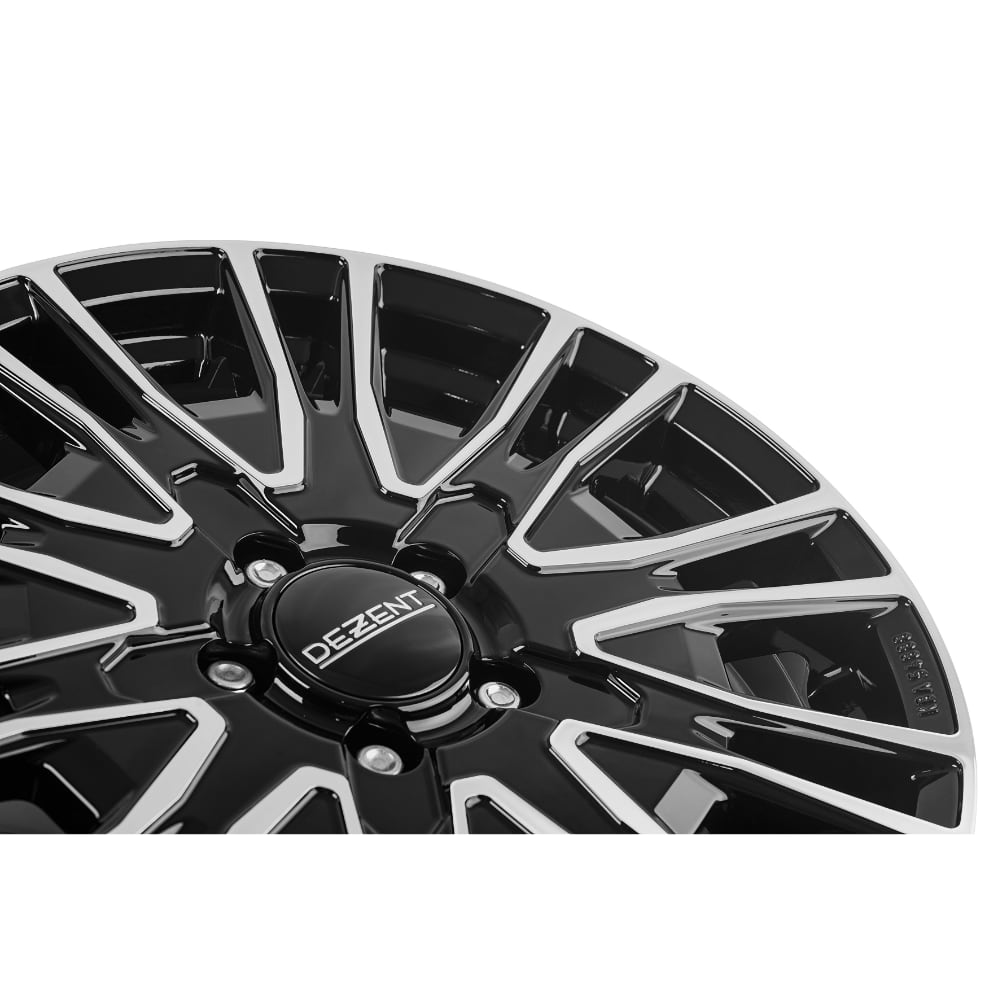 16" Dezent KE dark (Black Polished) Alloy Wheels - Van Wheels