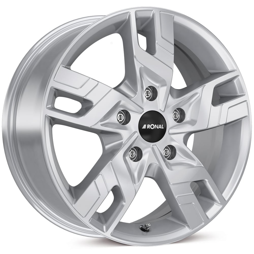Ronal R64 Silver Alloy Wheels 5x118 Fiat Ducato - Van Wheels